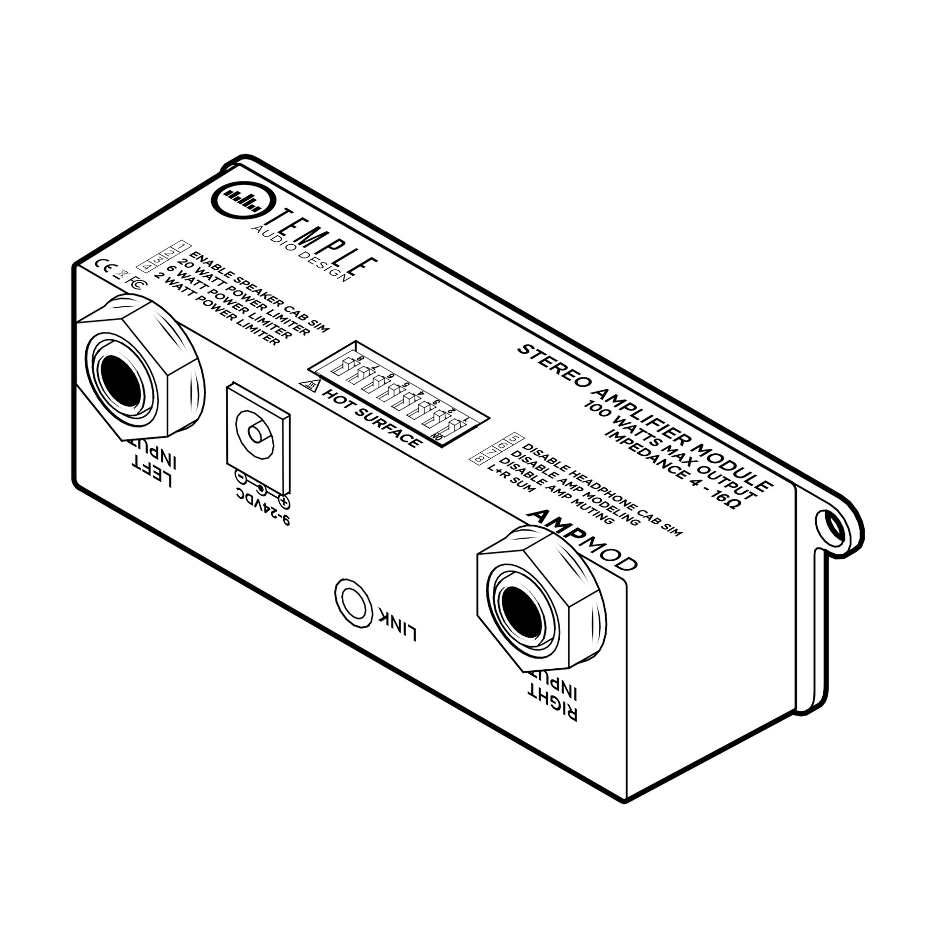Modular End Panels | templeaudio.com